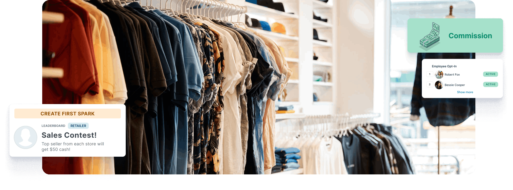 Automate incentives for retail employees and teams | SparkPlug